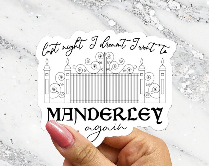 Manderley Print - Etsy