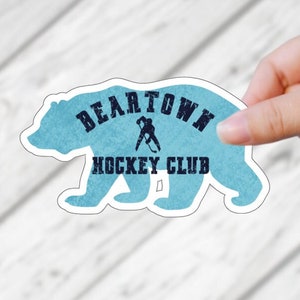 Beartown Hockey Club Sticker Bear Town Bjornstad Fredrik Backman ...