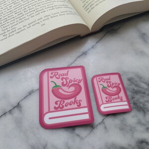 Read Spicy Books Dark Romance Smut Reader Sticker Lady Spicy Lover Dark ...