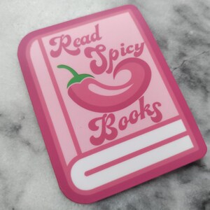 Read Spicy Books Dark Romance Smut Reader Sticker Lady Spicy Lover Dark ...