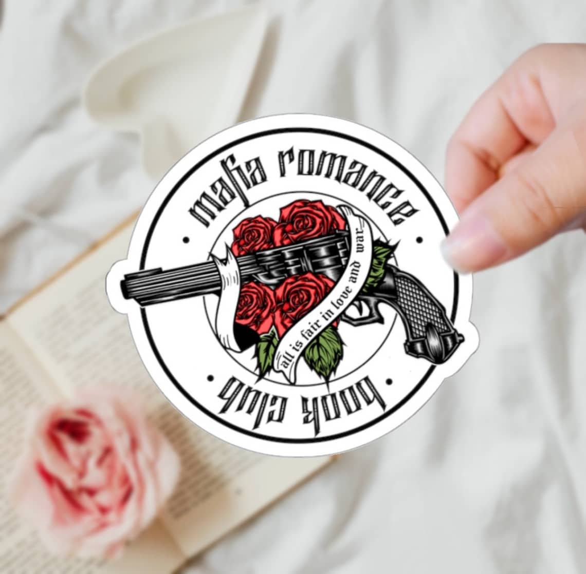Mafia Romance Smut Reader Sticker Dark Romance Antagonist - Etsy