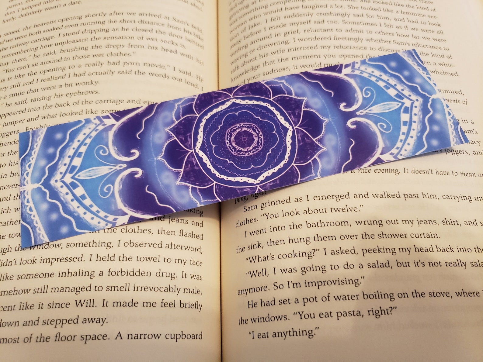 Mandala Bookmarks Beautiful Colorful Rainbow Bookmark Gift for - Etsy