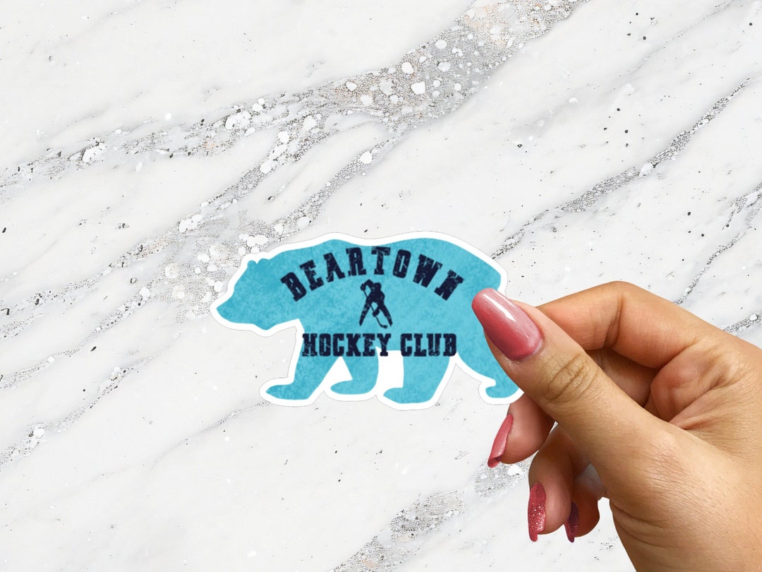 Beartown Hockey Club Sticker Bear Town Bjornstad Fredrik Backman ...