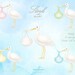 Stork With Baby Clipart Baby Shower, Nursery, DIY, Digital, PNG - Etsy