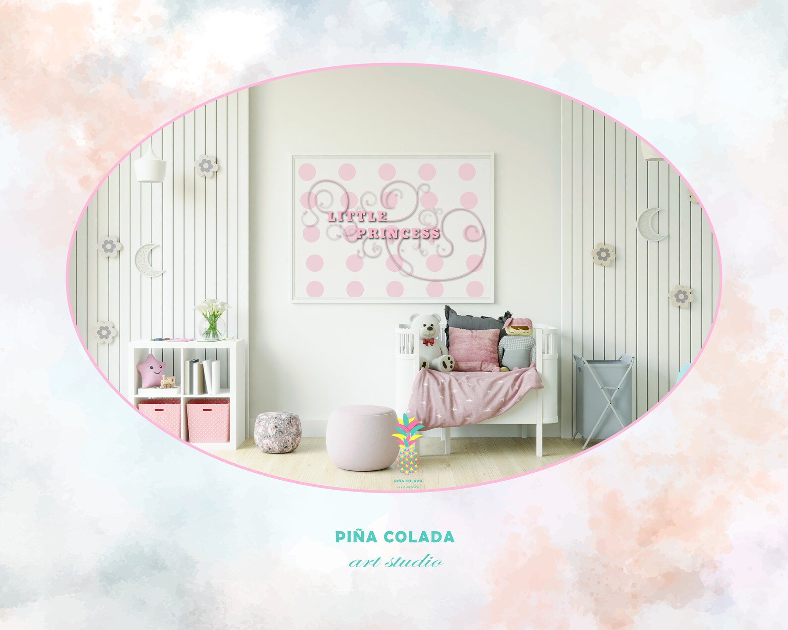 Little Princess Sign Princess Girl Clipart, Baby Girl, PNG - Etsy