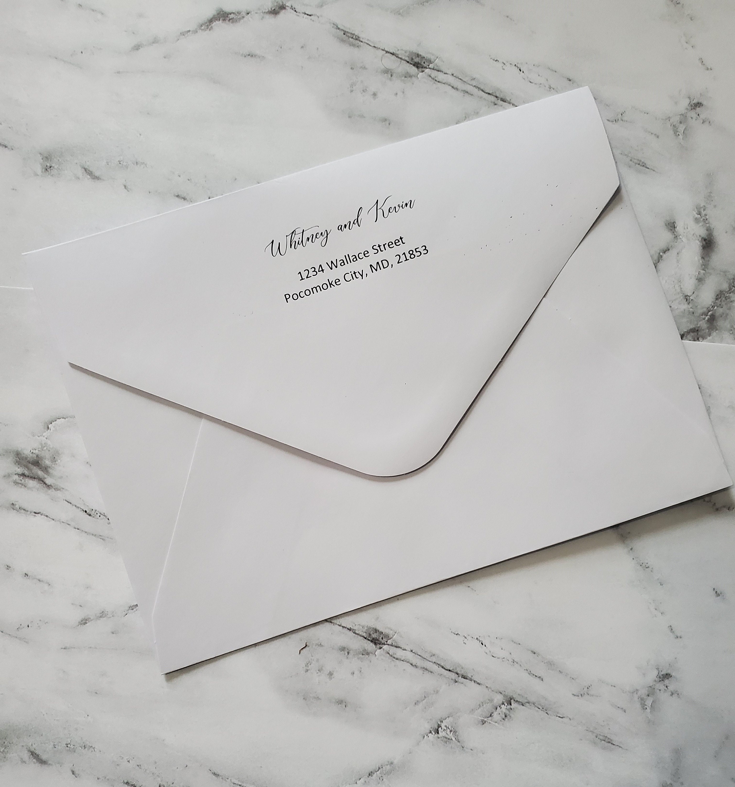 Printable Envelope Template *save the Date - Etsy