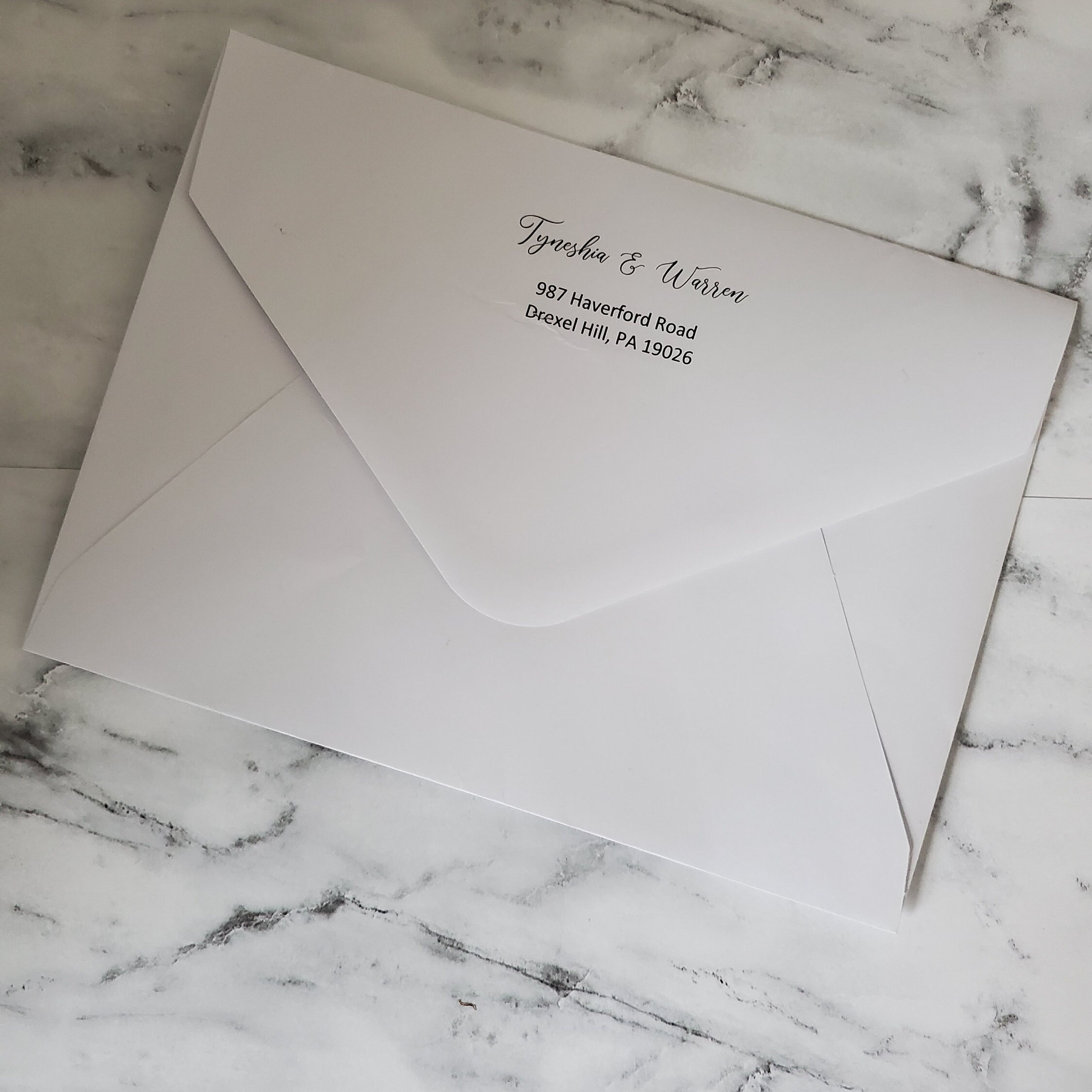 Printable Envelope Template With FREE Back Template *sent With Love - Etsy