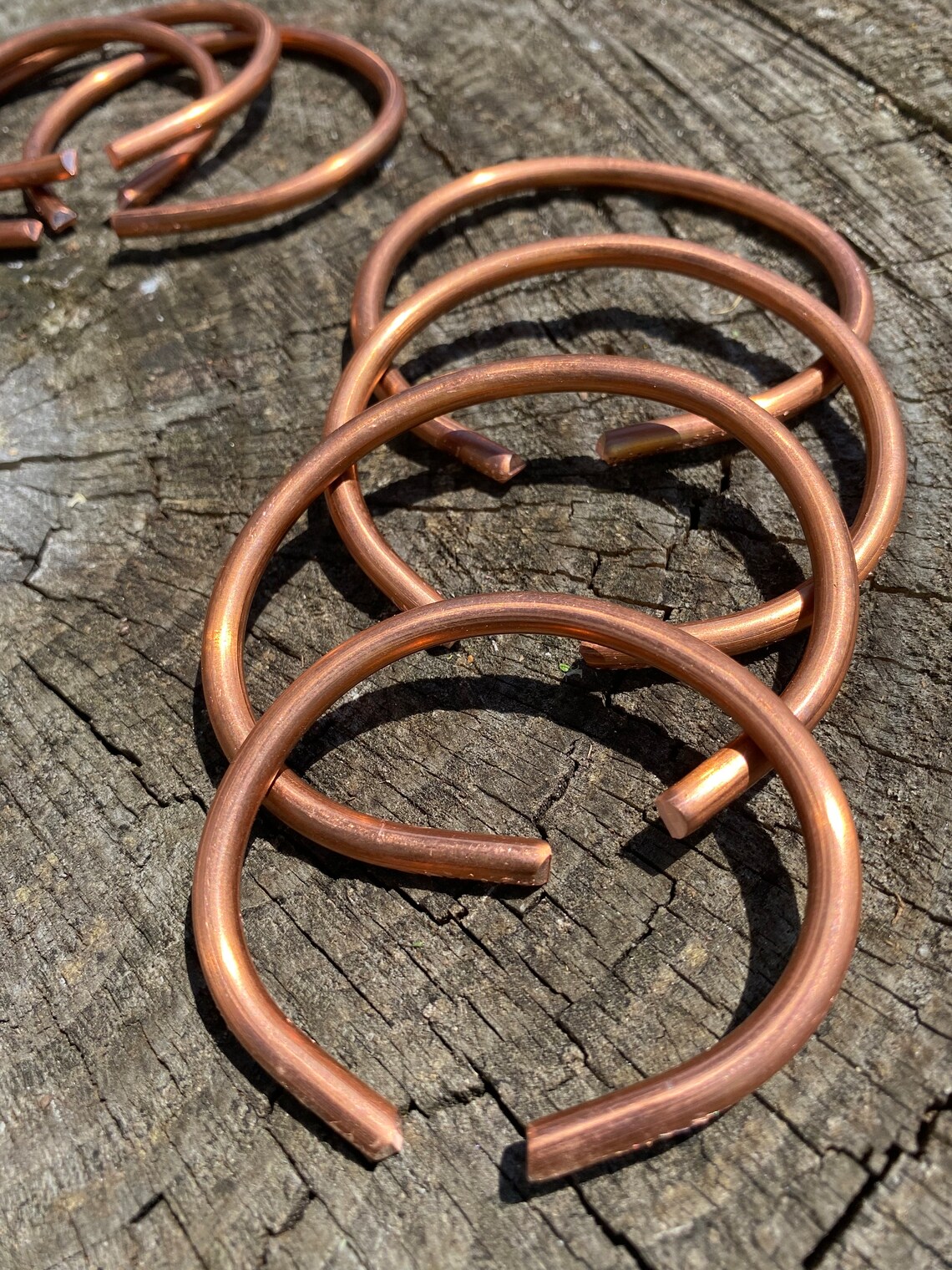 Heavy Gauge Pure Copper Bracelet - Etsy