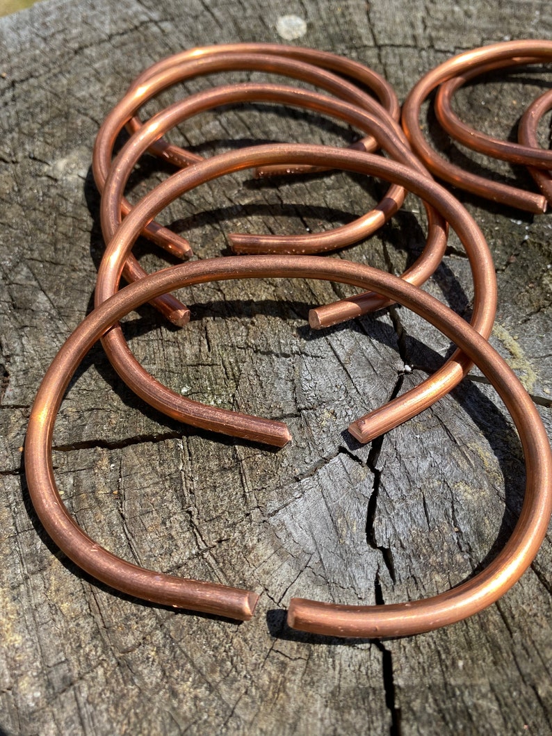 Heavy Gauge Pure Copper Bracelet - Etsy