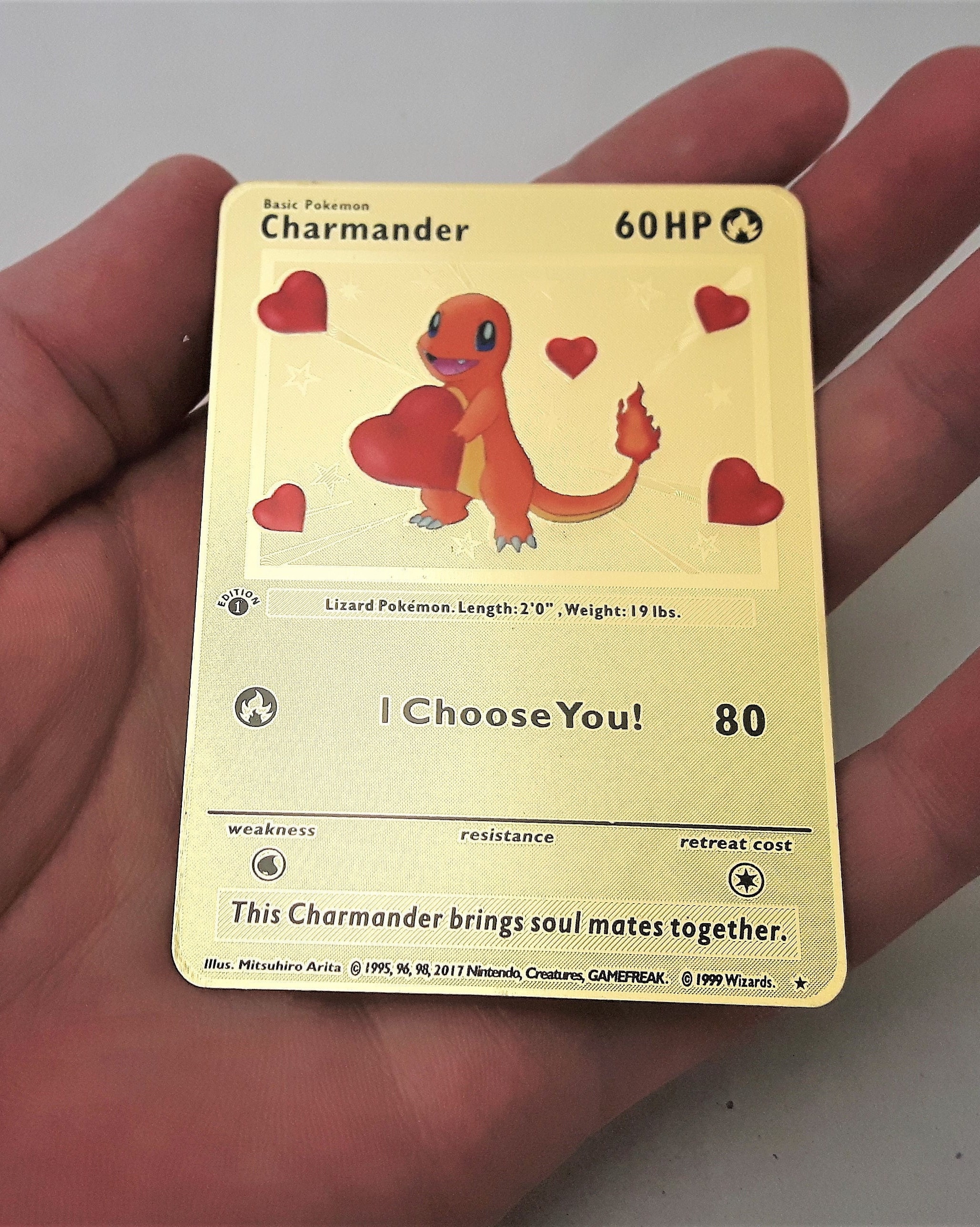 Pokemon Charmander Card