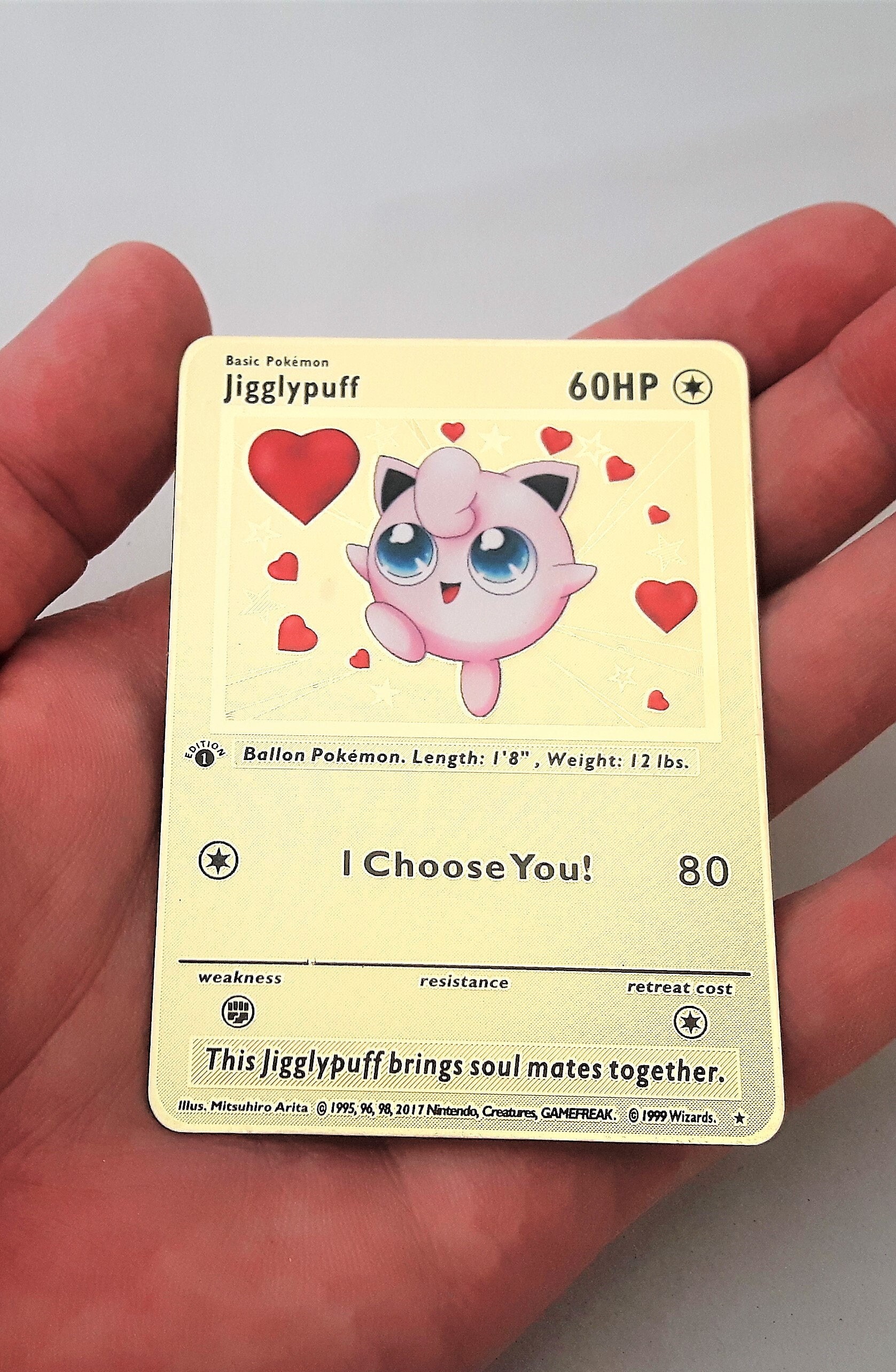 Pokemon Jigglypuff Card
