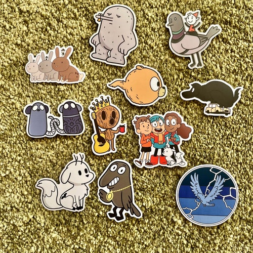 Hilda Stickers Pack Hilda the Series Netflix Sticker - Etsy