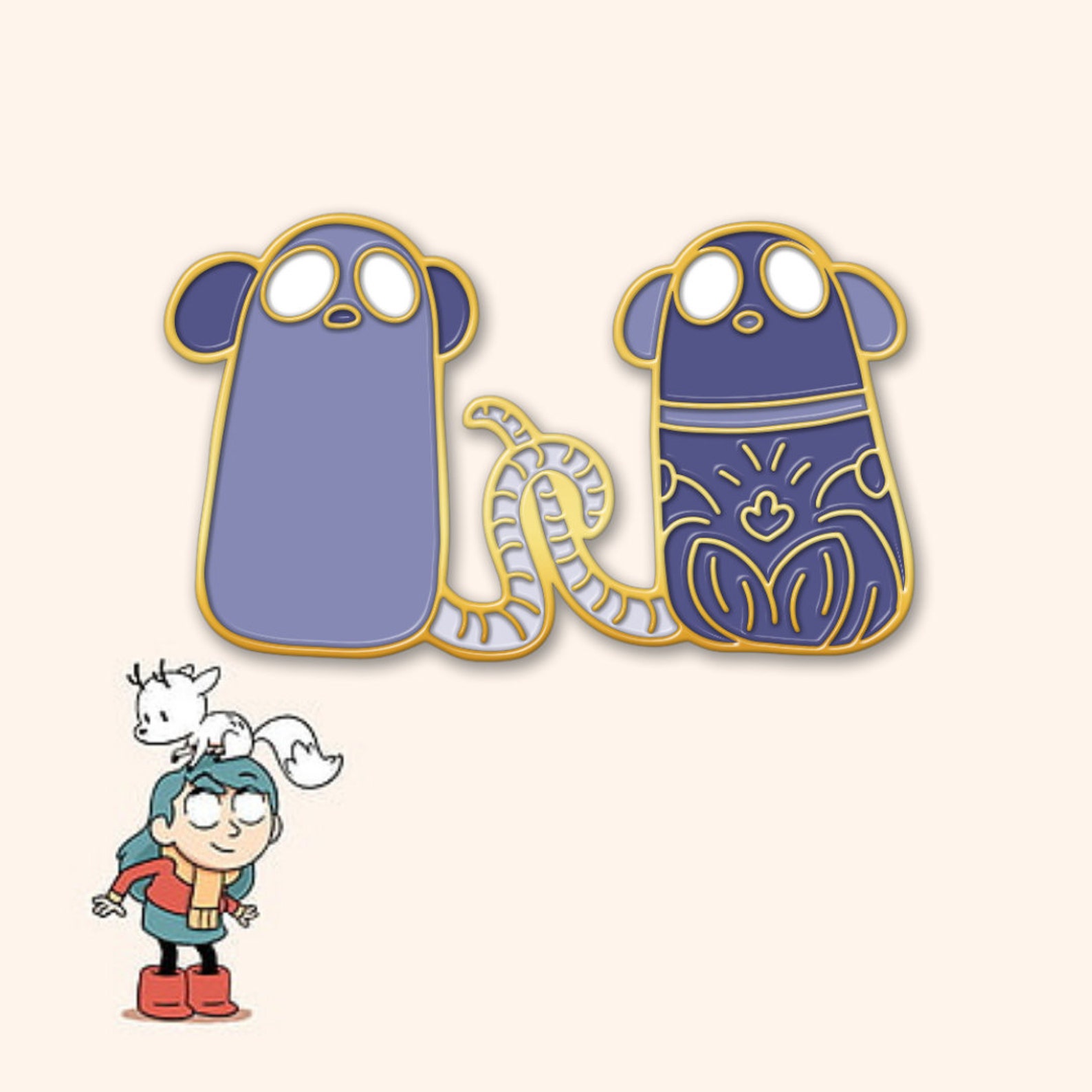 Tide Mice Hilda Netflix Enamel Pin Plus Random Hilda Character - Etsy ...