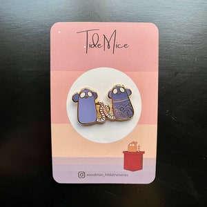 Tide Mice Hilda Netflix Enamel Pin Plus Random Hilda Character Sticker ...