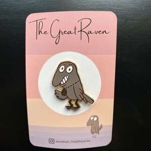 The Great Raven Hilda Netflix Enamel Pin Plus Random Hilda Character ...