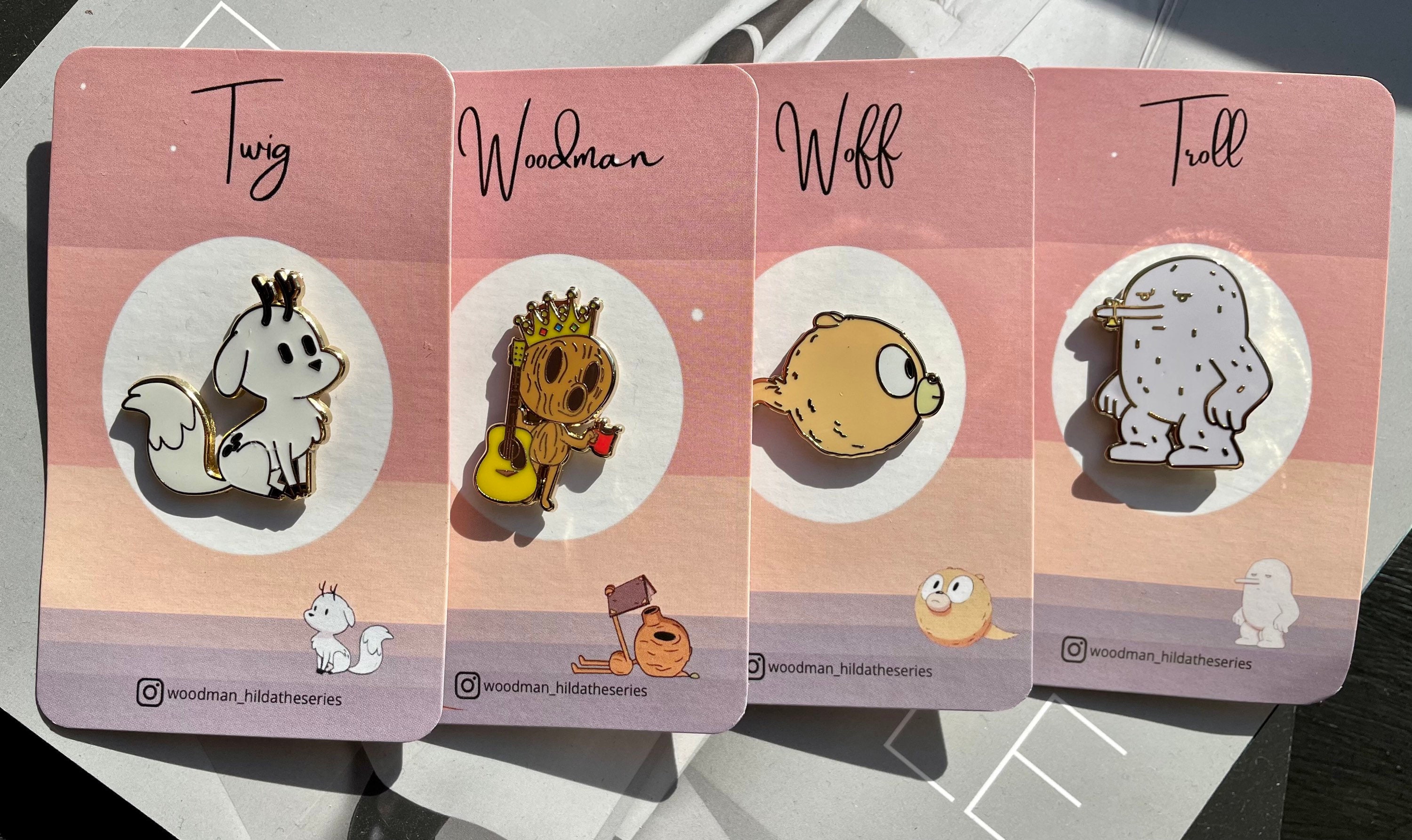 Twig Hilda Netflix Enamel Pin Plus Random Hilda Character - Etsy UK