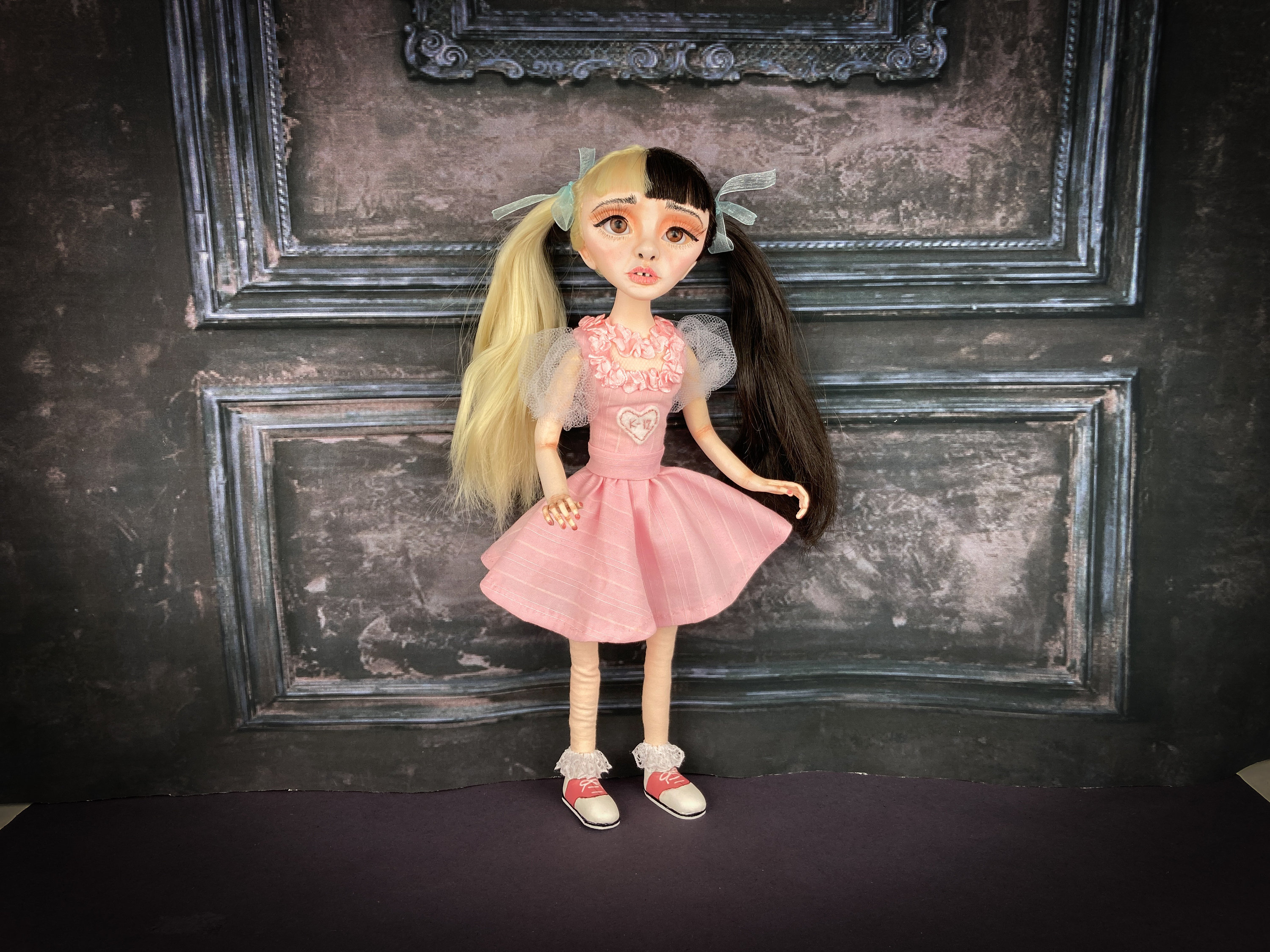 Melanie Martinez K-12 Art Doll: Handmade Clay Face Sculpture - Etsy