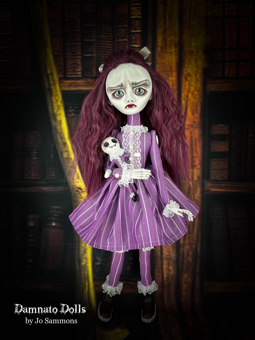 Katherine - Vampire Art Doll by Damnato Dolls, OOAK Dolls, Collectible ...