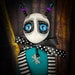 MOOGLIE OOAK Art Doll, Creepy Cute, Halloween, Plush, Clay Face, Gift ...