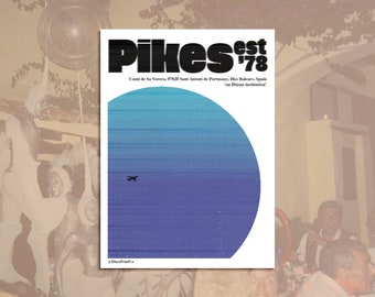 Ibiza Classics - Pacha | DJ | Wall Art | Poster | Print | A3 A4 A5 ...