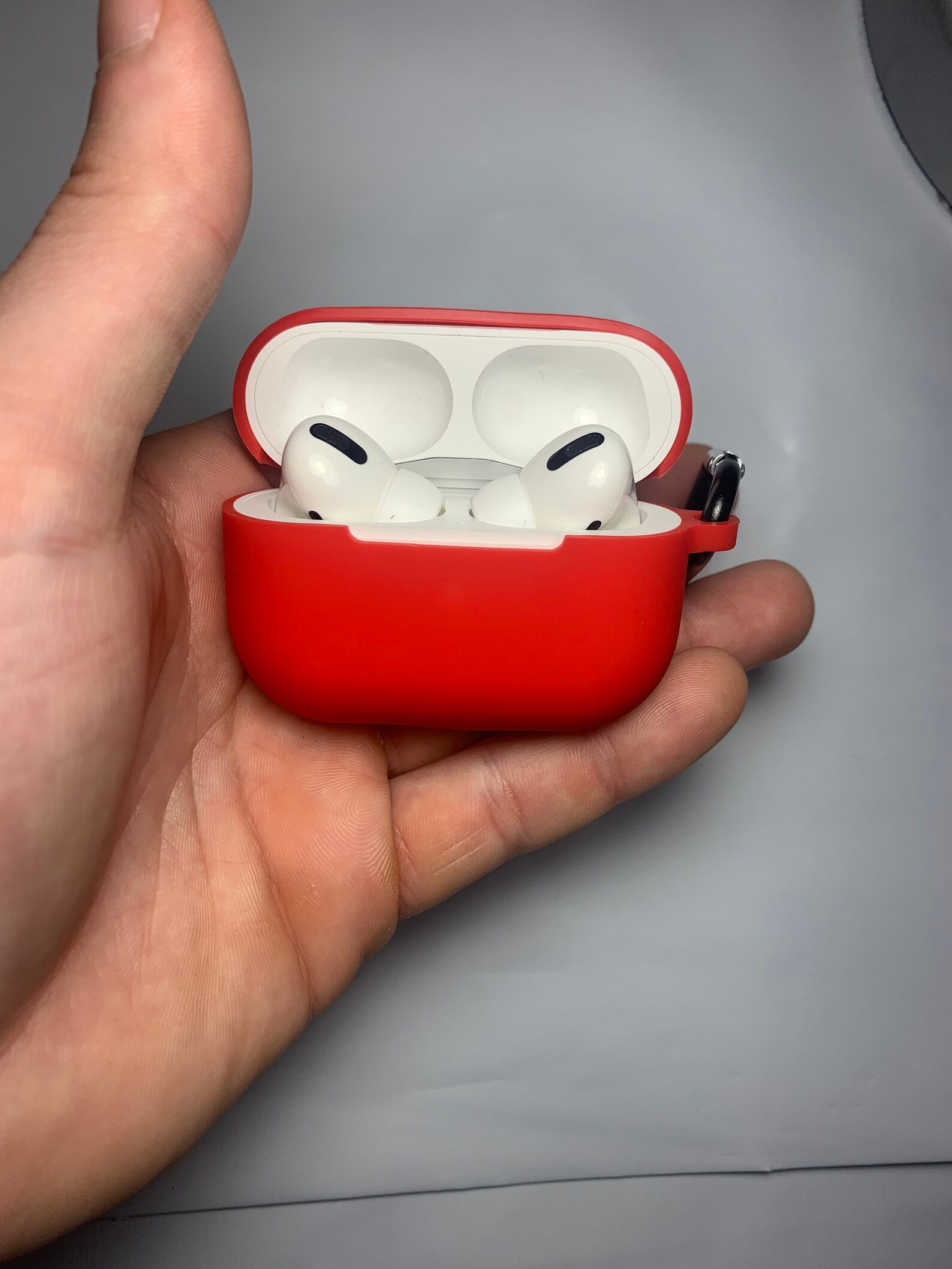 Red Silicon Airpod Pros Case Compatible with Airpod Pros | Etsy