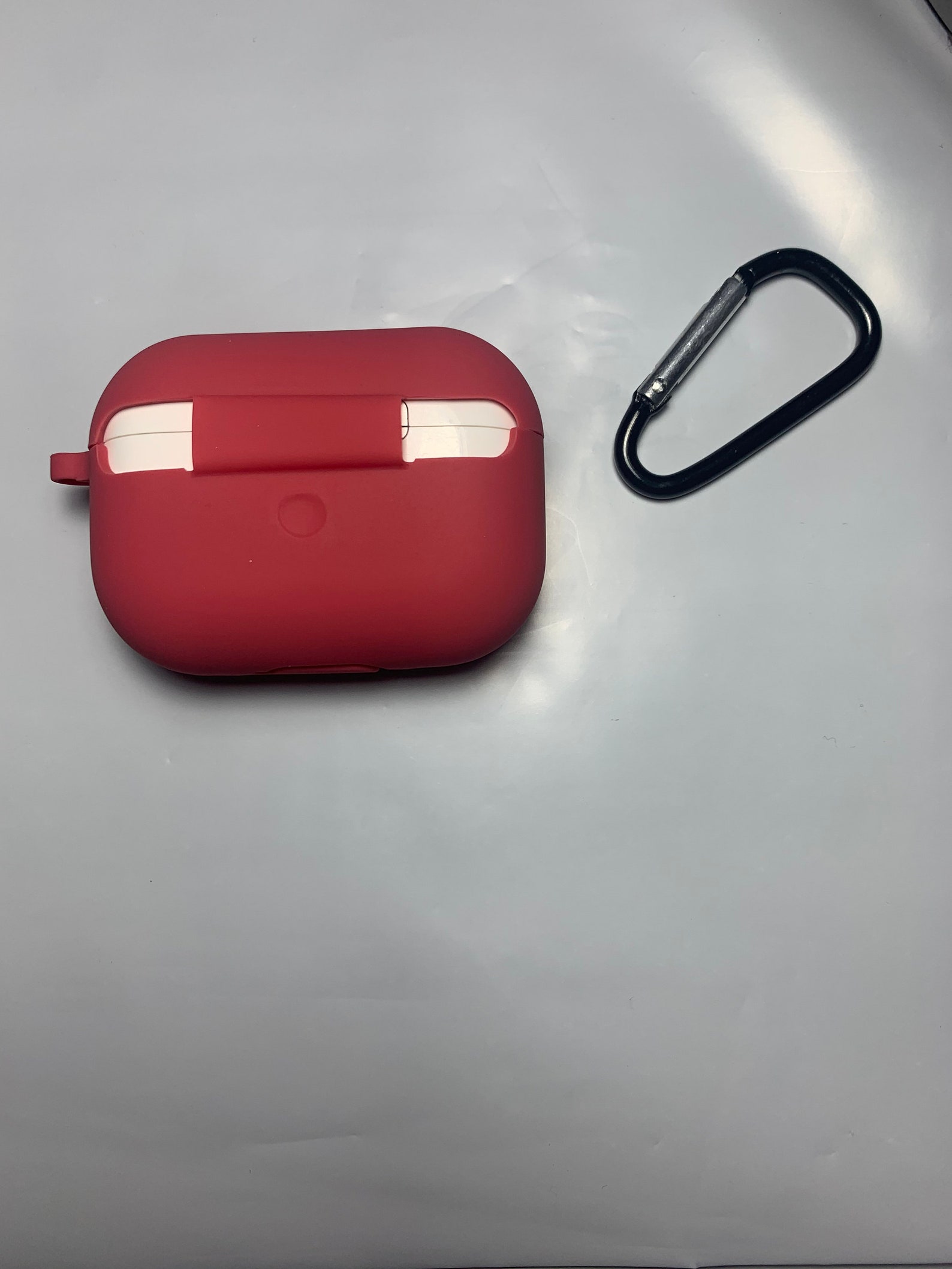 Pastel Red Silicon Airpod Pros Case Compatible with Airpod | Etsy