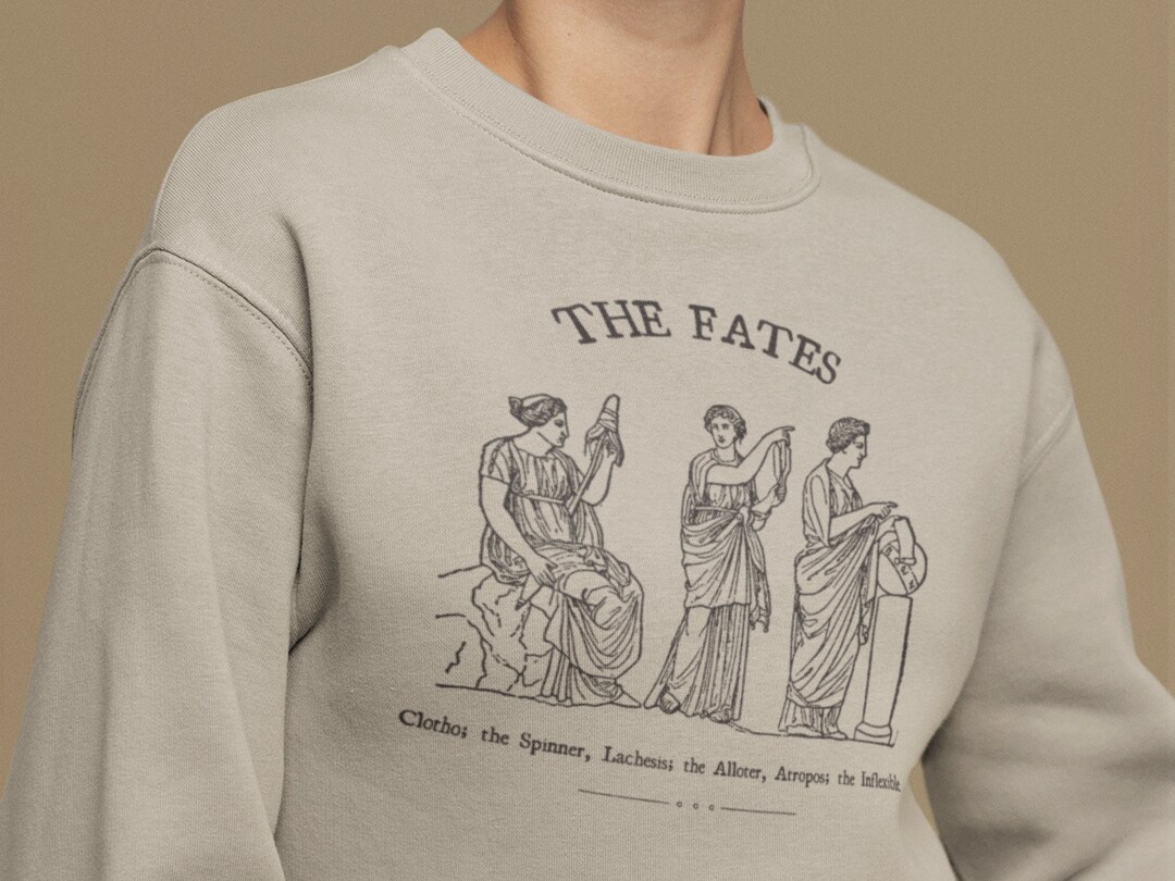 Greek Mythology Sweatshirt the Fates Shirt Poet Shirt Bookish ...