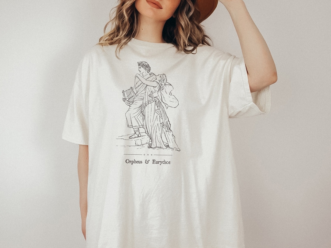 Greek Mythology Shirt Orpheus and Eurydice Shirt Poet Shirt Ancient ...