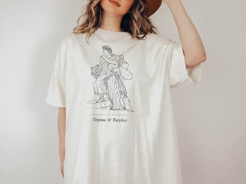 Greek Mythology Shirt Orpheus and Eurydice Shirt Poet Shirt | Etsy