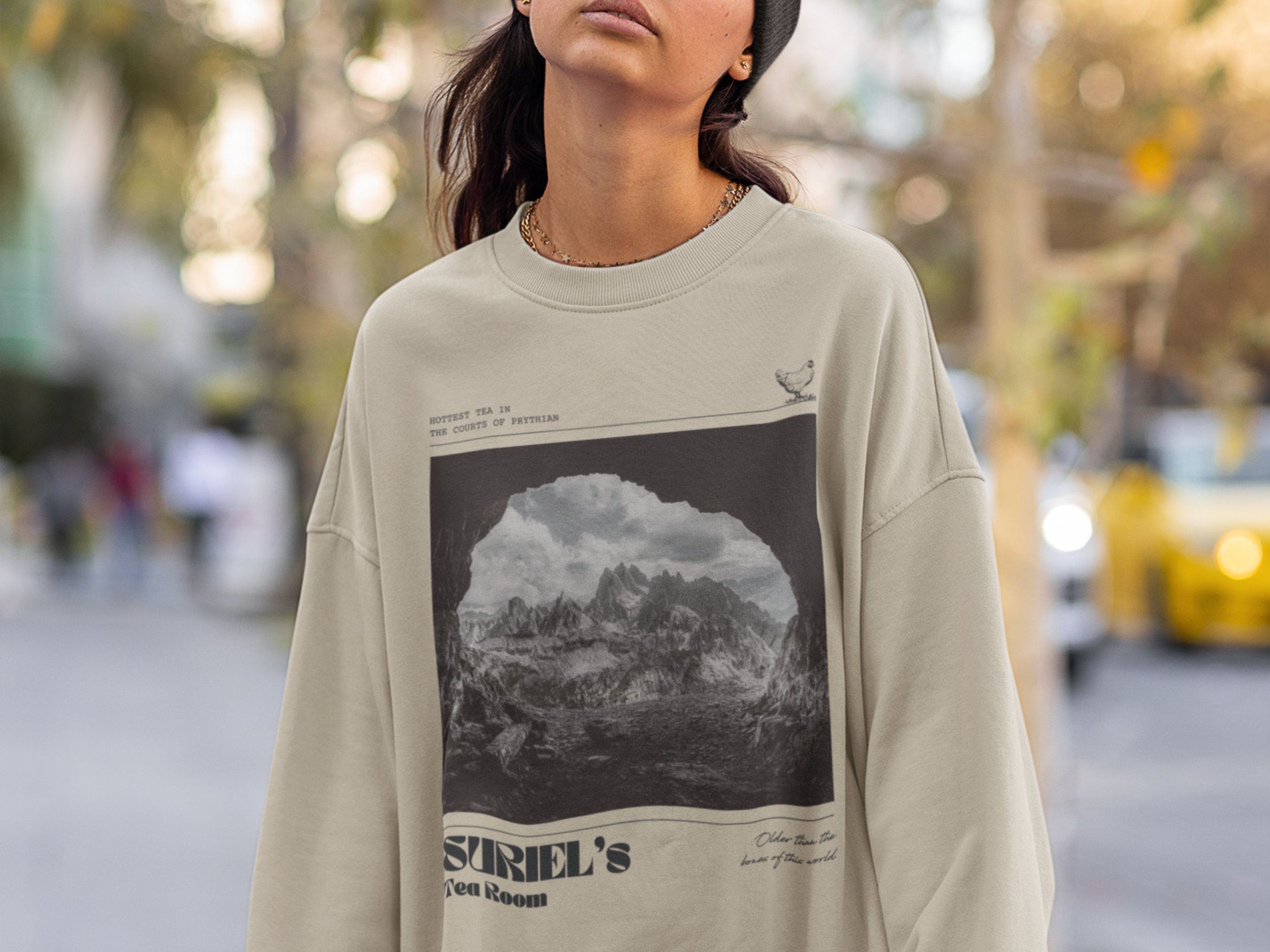 Acotar Sweatshirt OFFICIALLY LICENSED SJM Suriel's Tearoom Velaris ...