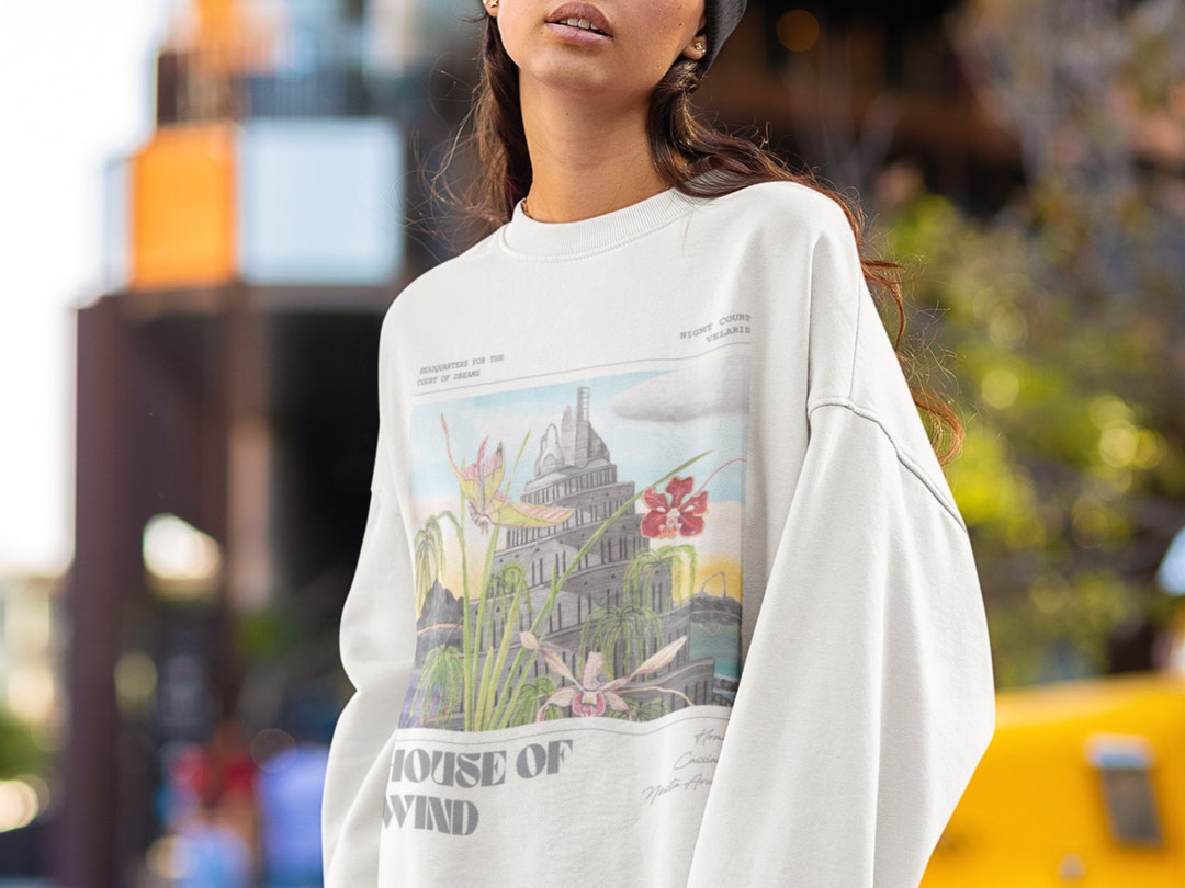 Acotar Sweatshirt OFFICIALLY LICENSED Velaris Sweatshirt House of Wind ...