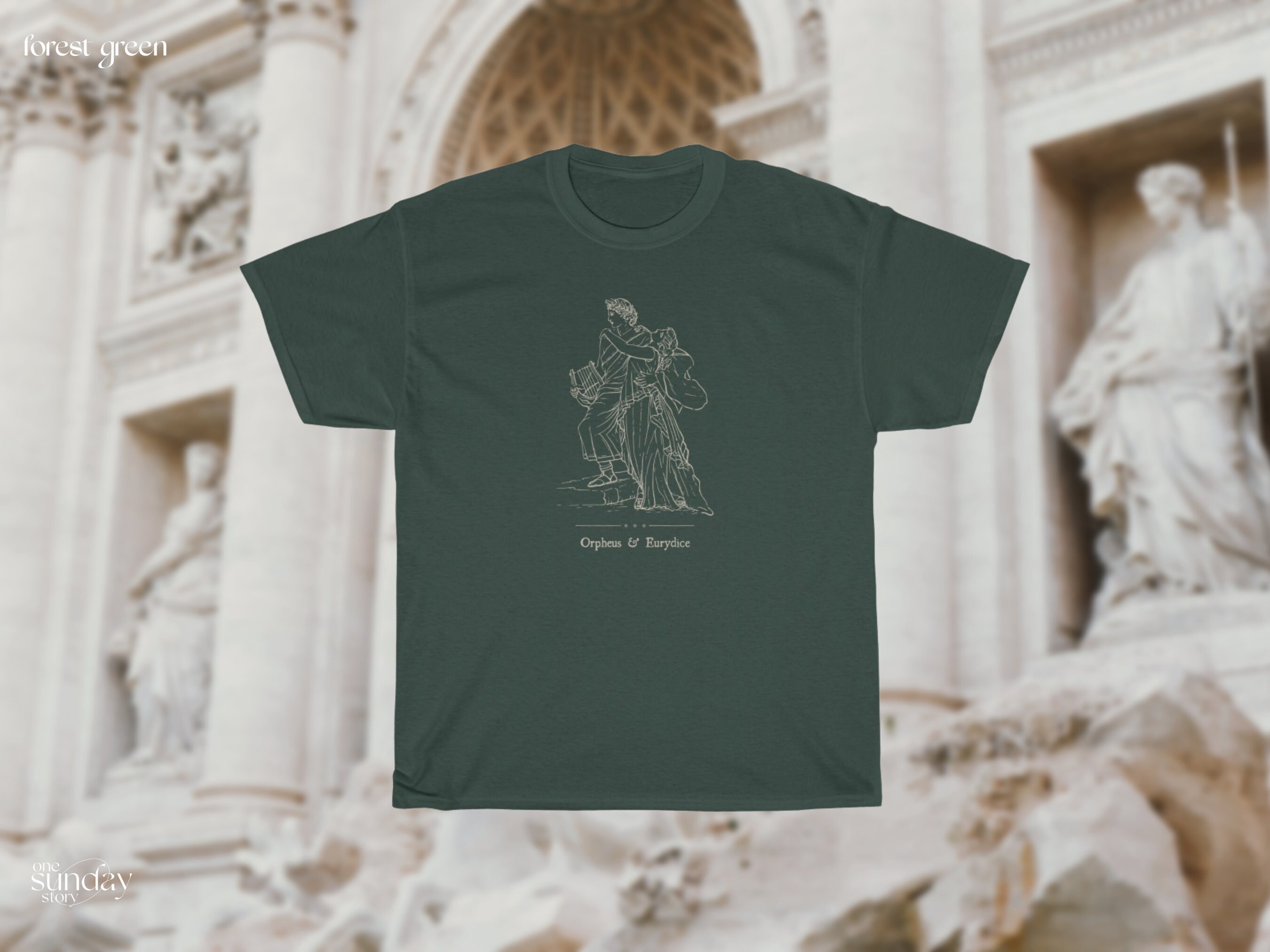 Greek Mythology Shirt Orpheus and Eurydice Shirt Poet Shirt | Etsy