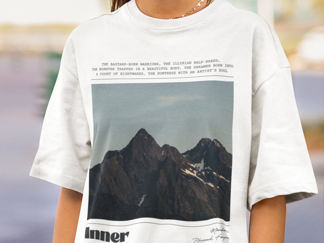 Acotar Shirt OFFICIALLY LICENSED Inner Circle Acotar Merch Rhysand ...