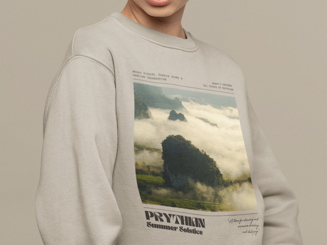 Acotar Crewneck OFFICIALLY LICENSED SJM Acotar Art Prythian Shirt ...