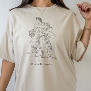 Greek Mythology Shirt Orpheus and Eurydice Shirt Poet Shirt Ancient ...