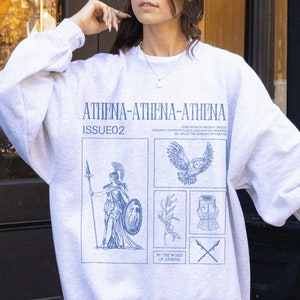 Athena Sweatshirt Camp Halfblood Shirt Percy Jackson Merch Athena ...