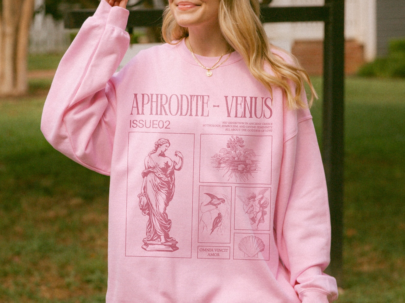 Aphrodite Sweatshirt Venus Goddess of Love Shirt Percy Jackson Merch ...