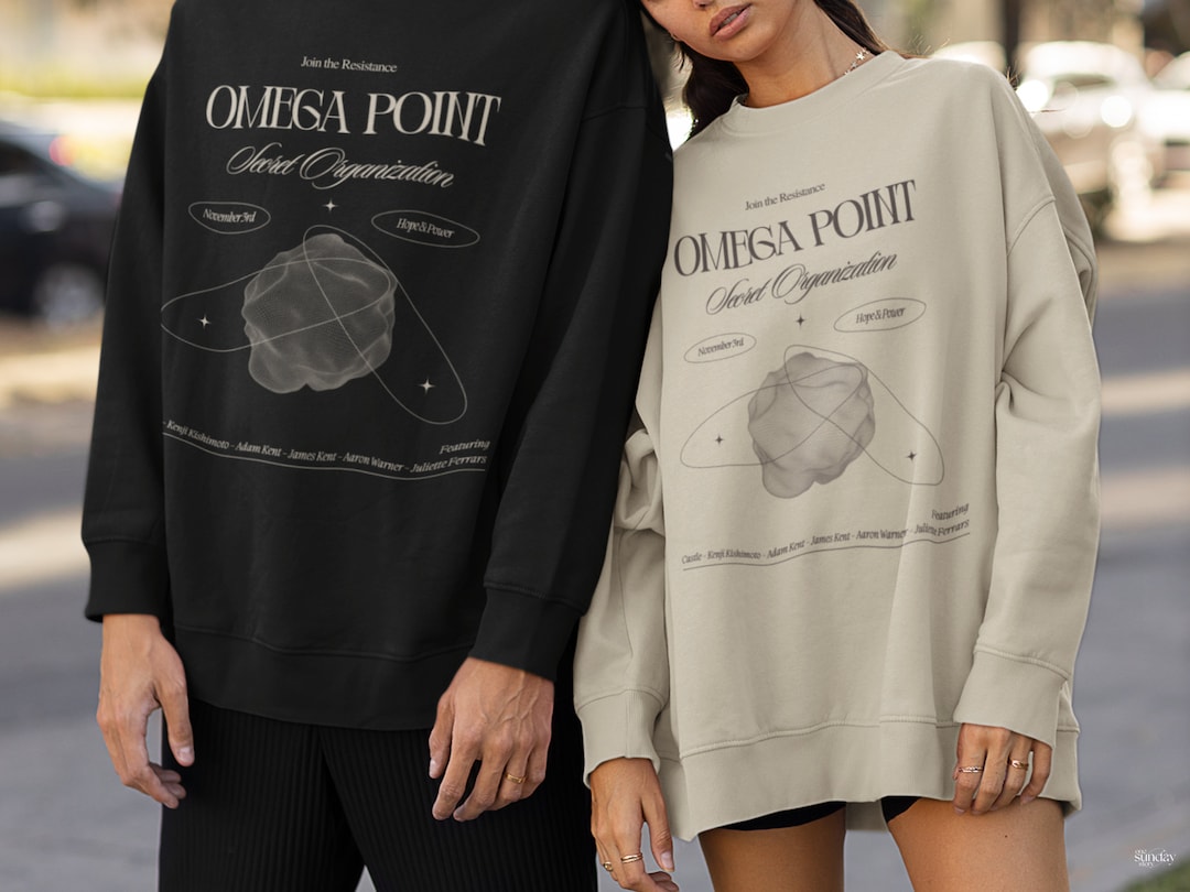 Shatter Me Sweatshirt Aaron Warner Kenji Kishimoto Hell is Empty Omega Point Sector 45 CCR ...