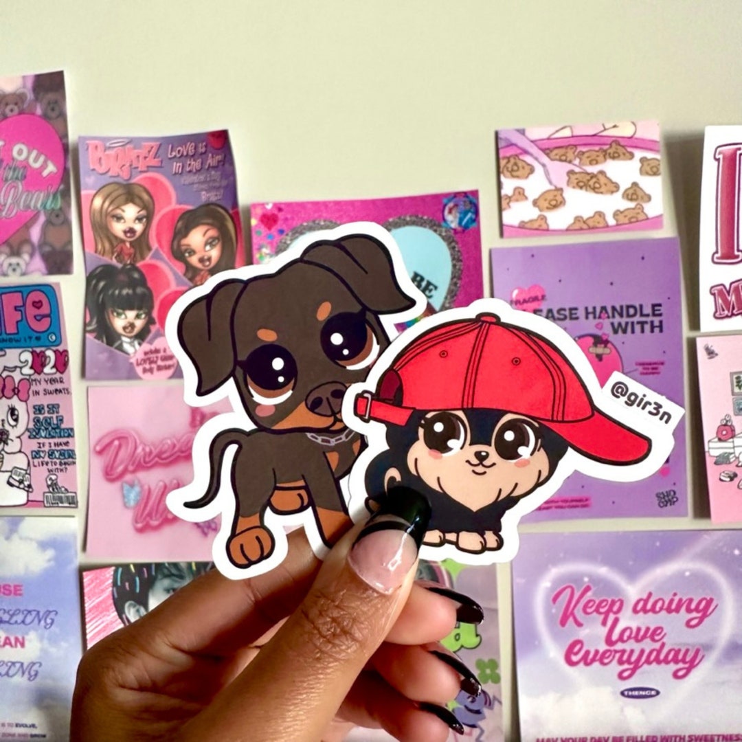 Giren's Pet Shop | Yeontan and Bam Stickers - Etsy