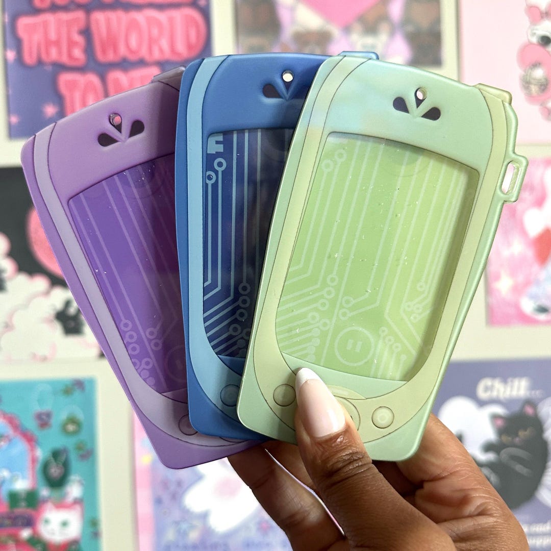Nebula Phone Photocard Holder || Y2K K-pop PC Holder - Etsy