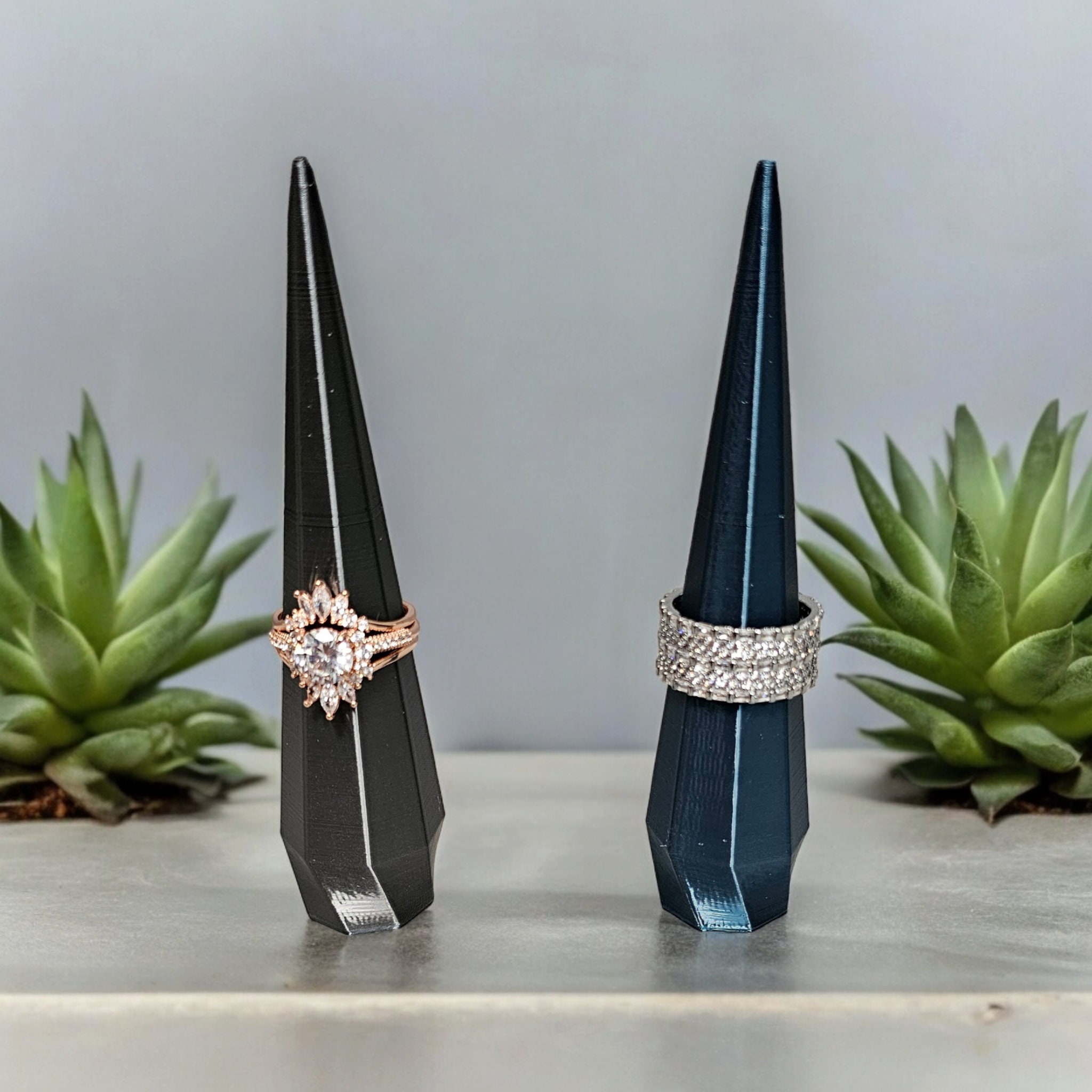 Ring Holder Cone - Ring Display Stand 3D Printed - Etsy