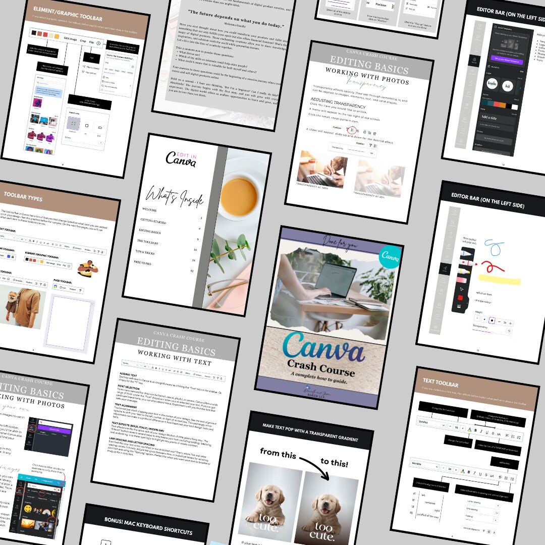 Canva Masterclass: Complete Crash Course (PLR & MRR) - Etsy