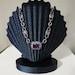 Clam Sea Shell Custom Necklace Display Holder I Jewelry - Etsy