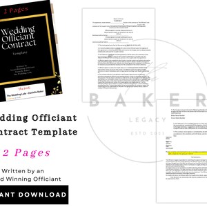 Custom Officiant Script, Wedding Ceremony Script, Personalized ...