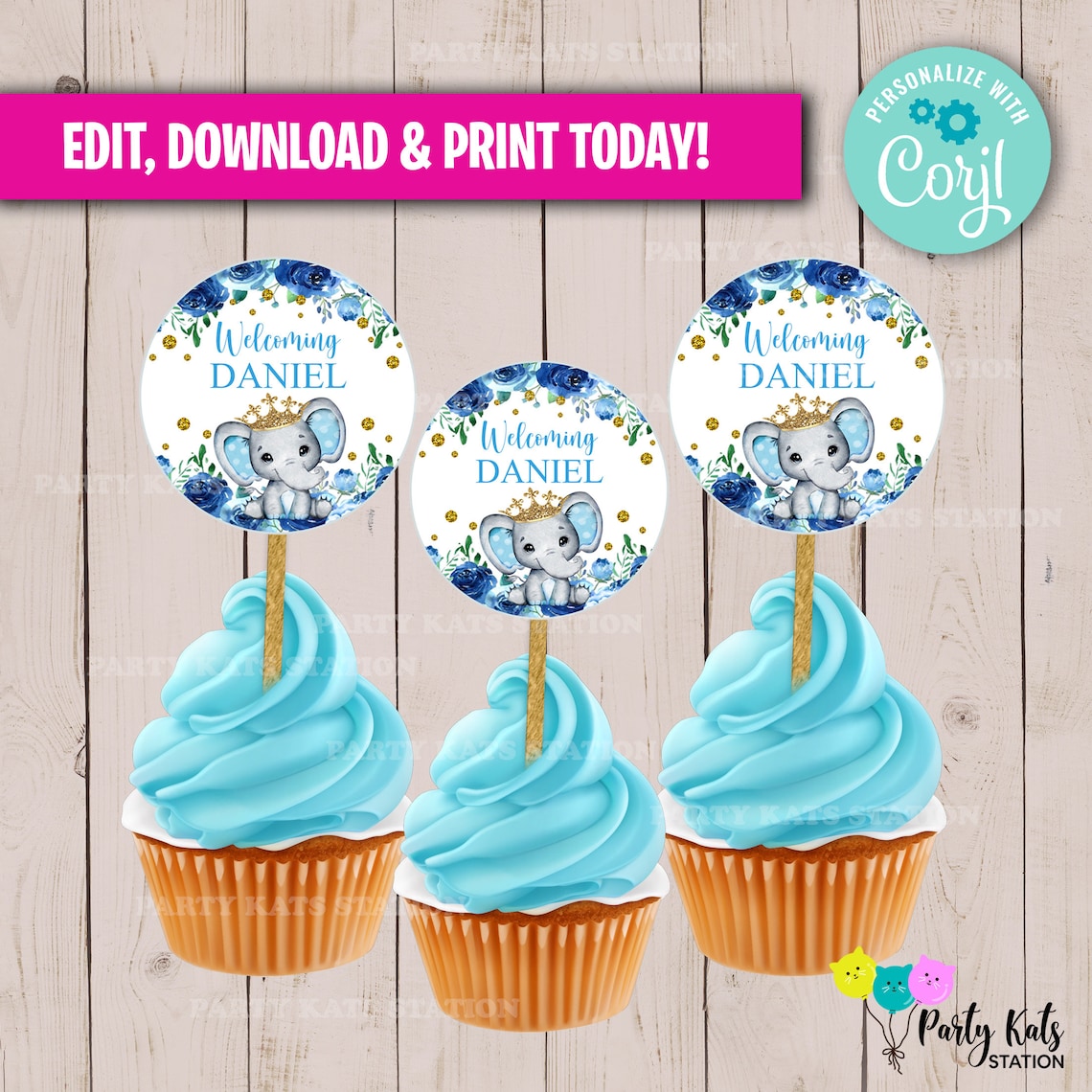 Elephant Baby Shower Favors Baby Shower Chip Bag Cutie Baby - Etsy