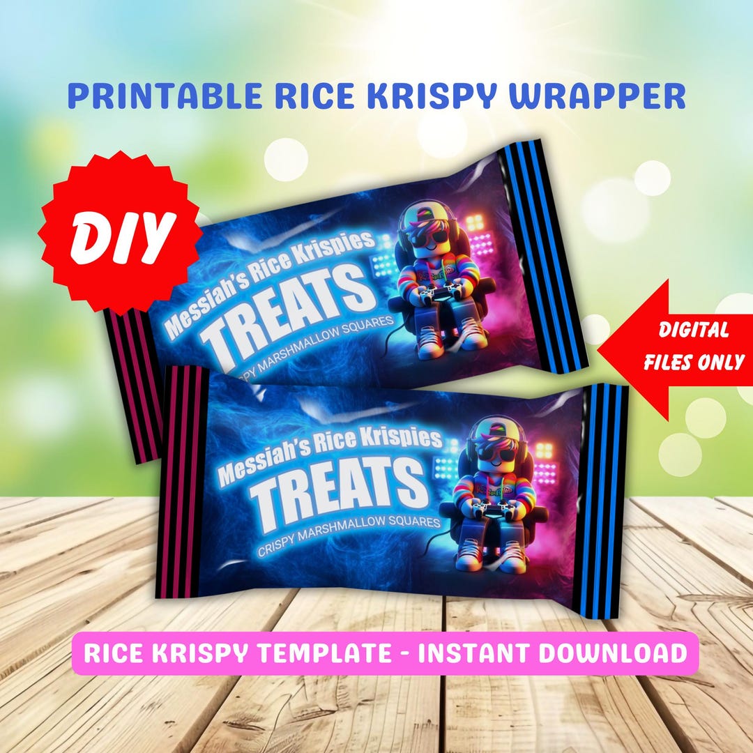 Gamer Boy Rice Krispies Wrapper Game on Rice Krispy Wrapper Gamer ...