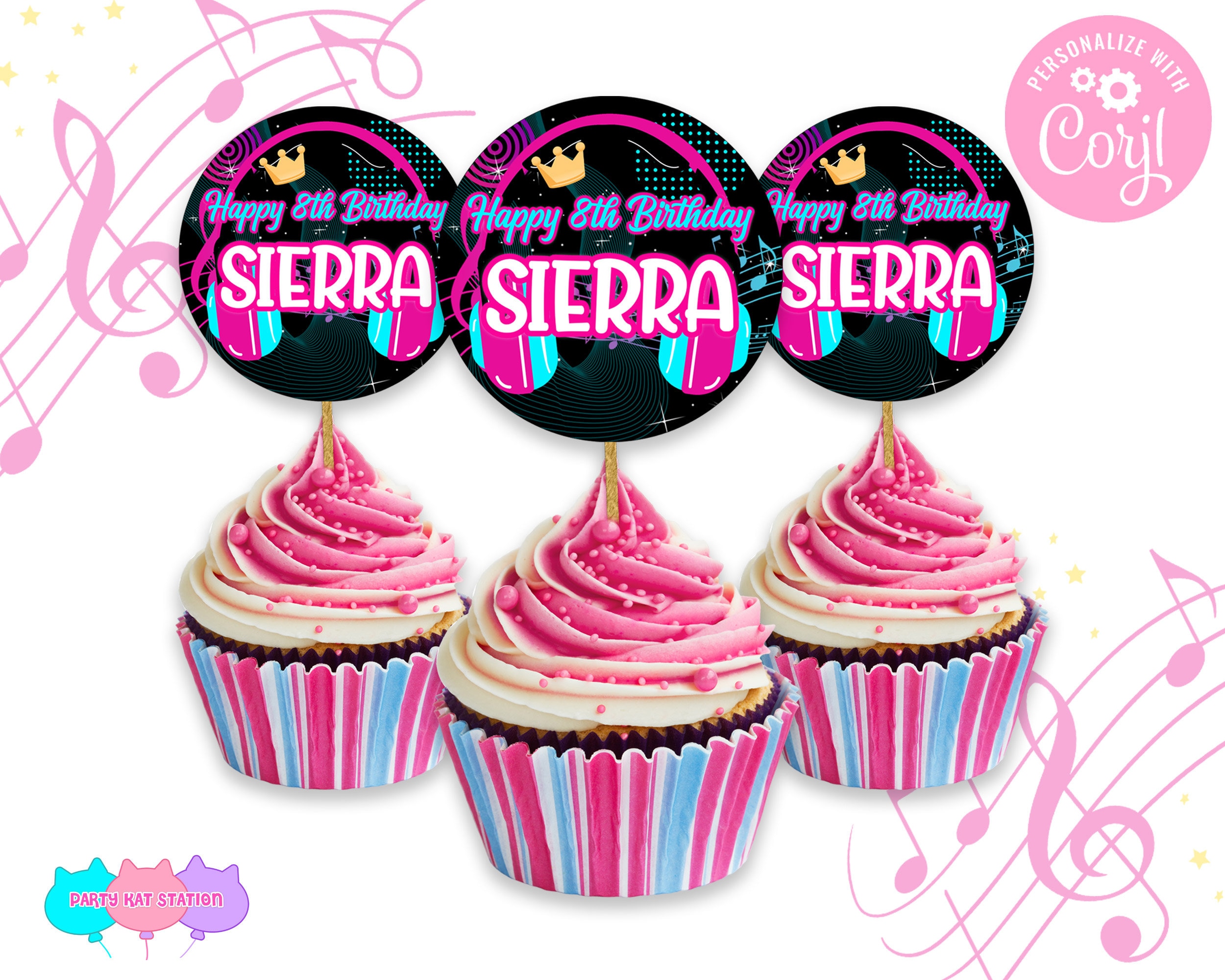 Tik Tok Gift Bag Label Tiktok Party Bag Tiktok Birthday Favor Bag ...