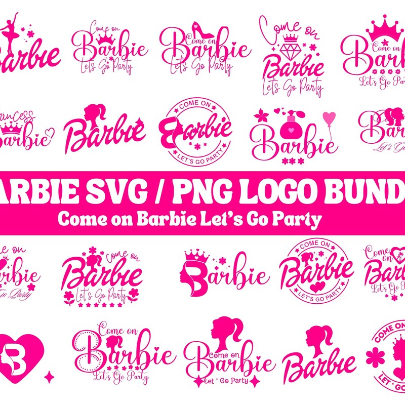 Barbie Font - Etsy