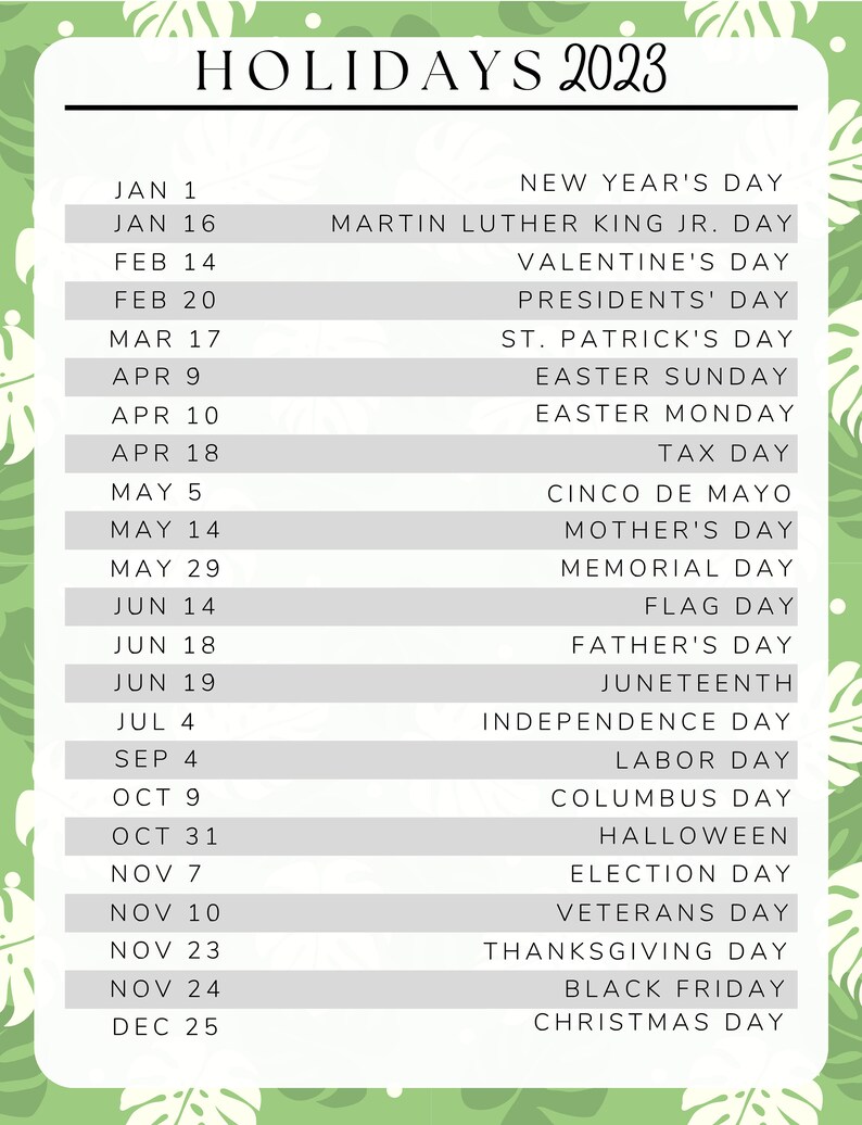 2023-2024 Monthly Planner Canva Template / Daily Weekly & Monthly ...