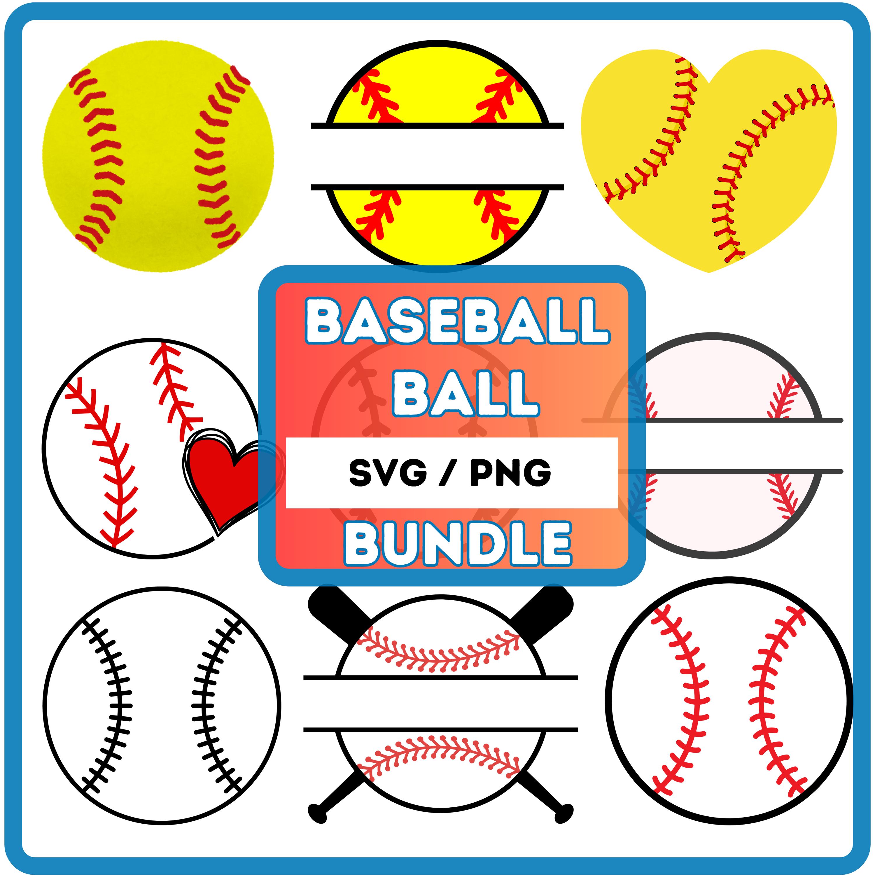 Baseball SVG & PNG Bundle | Sports - Athletic Designs | Instant Digital ...